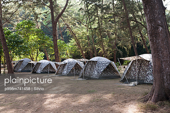 Military camping site - Stock Image - Everypixel