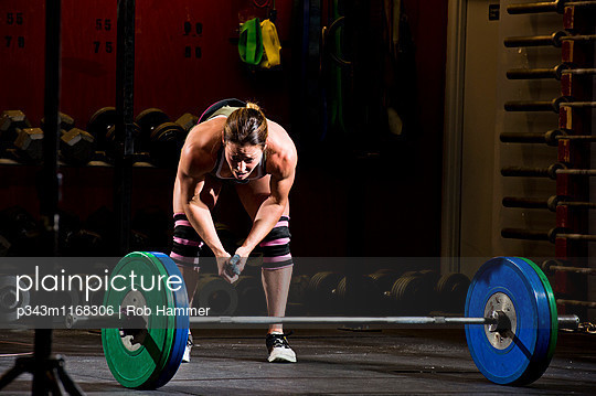 A tired athlete after an intense workout. - Stock Image - Everypixel