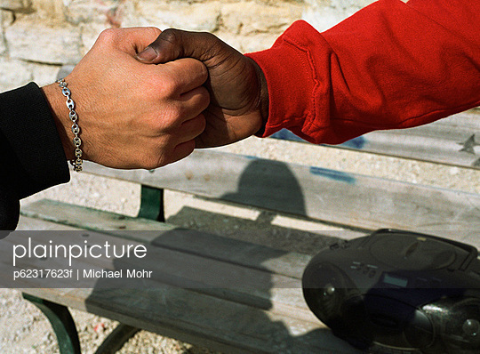 Two men giving handshake - Stock Image - Everypixel