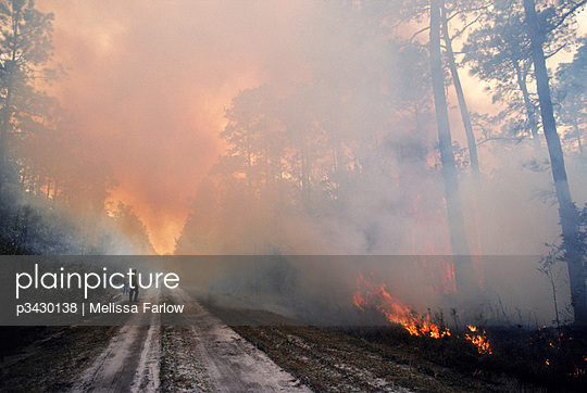 fire and smoke - Stock Image - Everypixel