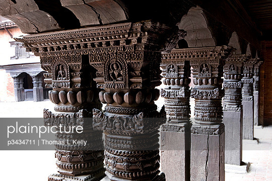Patan Museum at Patan Durbar Square. Patan, Nepal. - Stock Image ...
