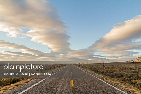 Rural road, Utah, USA - Stock Image - Everypixel