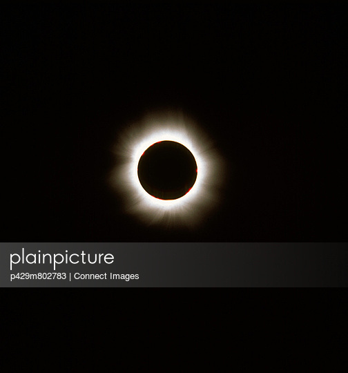 A solar eclipse seen in Romania - Stock Image - Everypixel