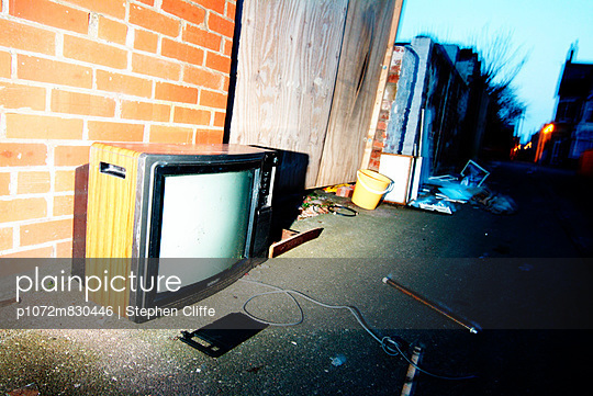 Dumped TV - Stock Image - Everypixel